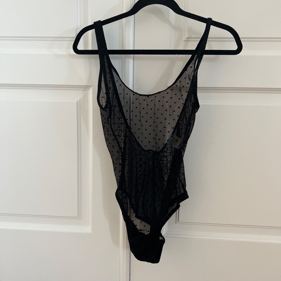 Ujena Swim New Ujena One Piece Sexy Tank One Piece Swim Suit Sheer